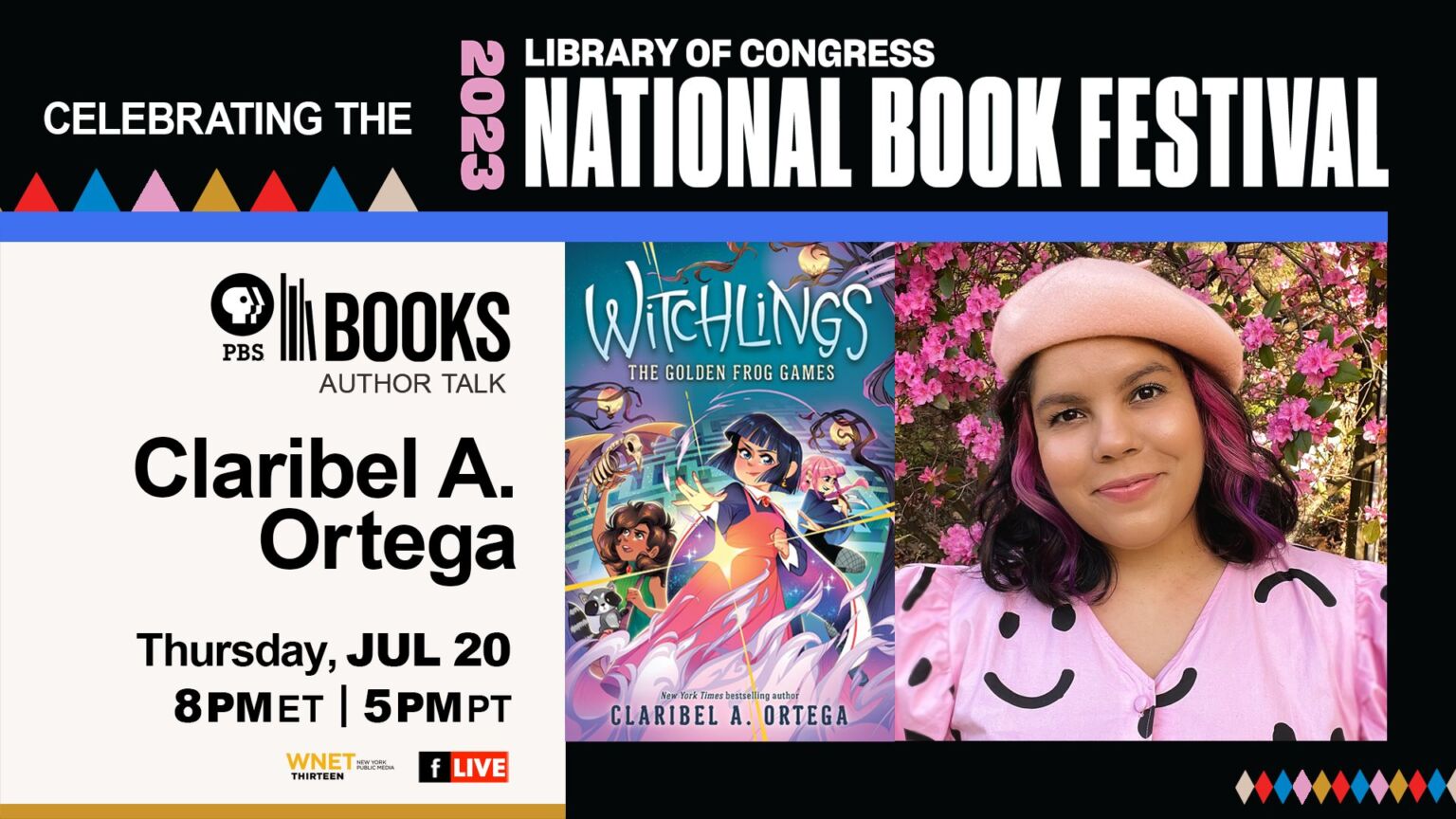 LOC National Book Festival - Claribel A. Ortega - PBS Books