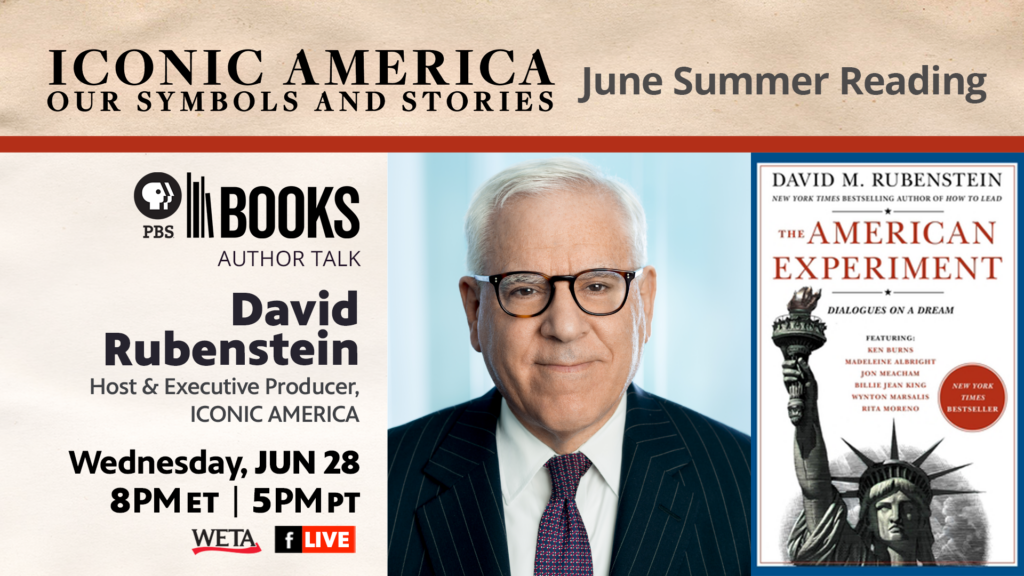 Iconic America: Reading Challenge #1 - DAVID RUBENSTEIN